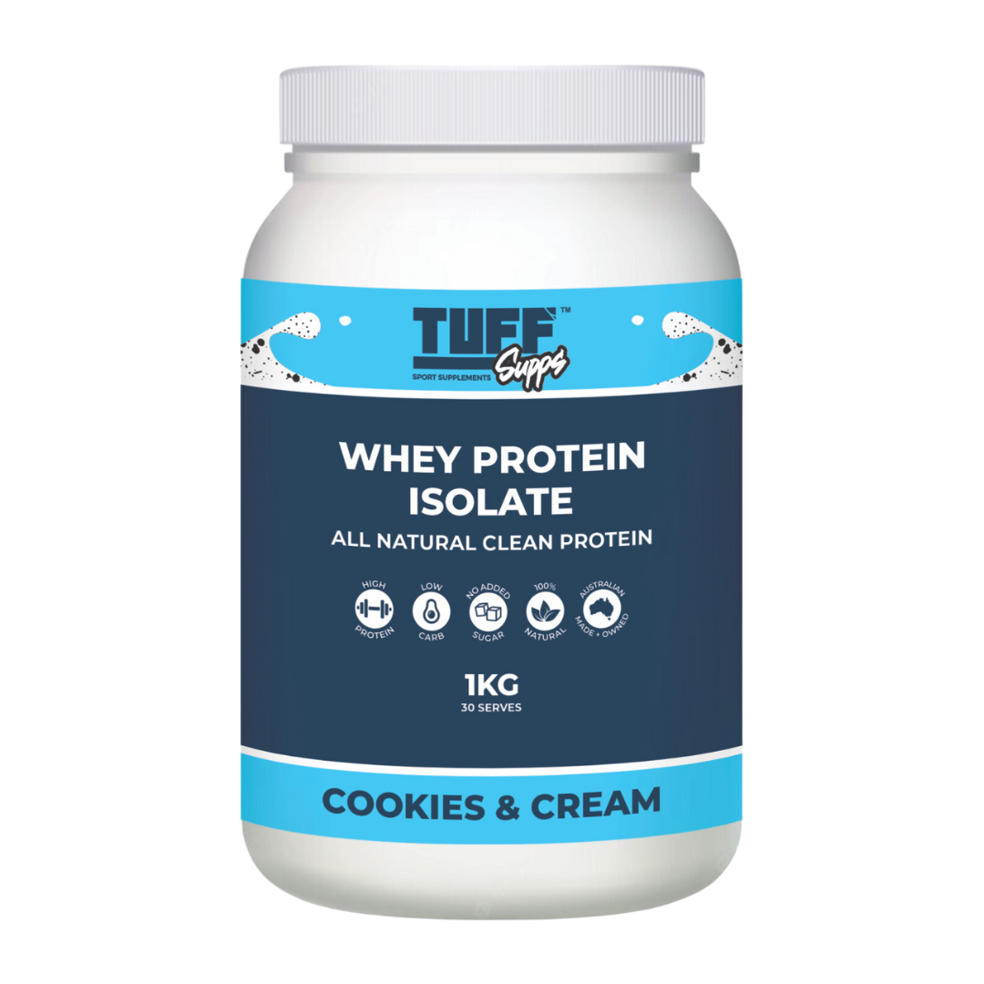 Premium Whey Protein Isolate – Tuff Supps